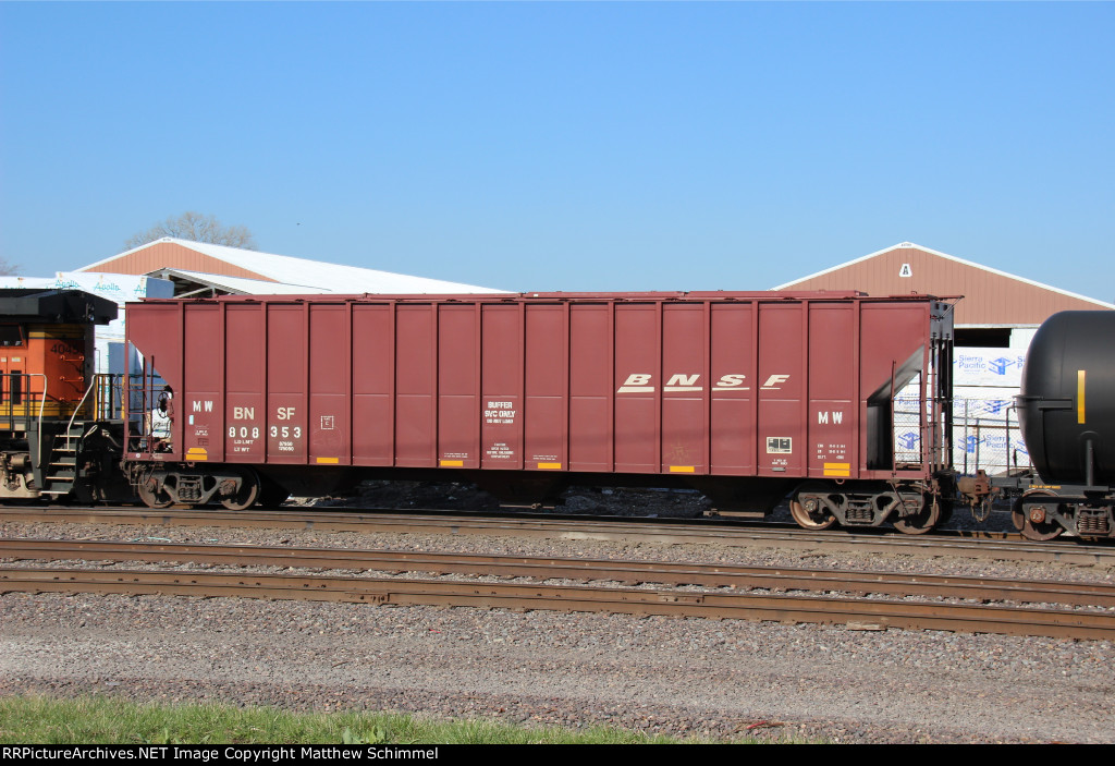 BNSF FMC Buffer Car